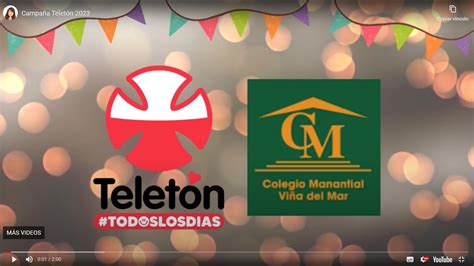 Aportes TeletÓn Colegio Manantial Viña Del Mar