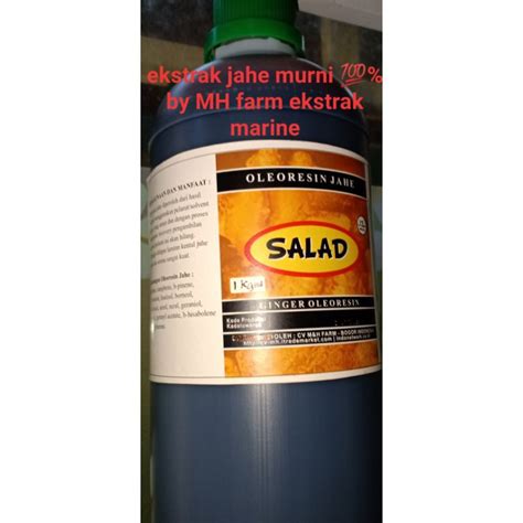 Jual 1 Kg Ginger Oleoresin Ekstrak Jahe Murni Shopee Indonesia