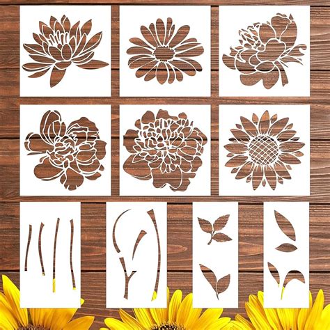 Free Printable Flower Stencil Patterns Printable Stencils