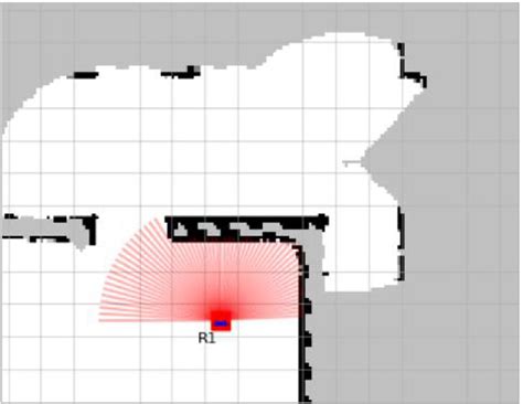 An Example Of Occupancy Grid Maps White Pixels Represent The Explored