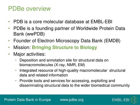 Ppt Bringing Structure To Biology Small Molecules And The Pdbe