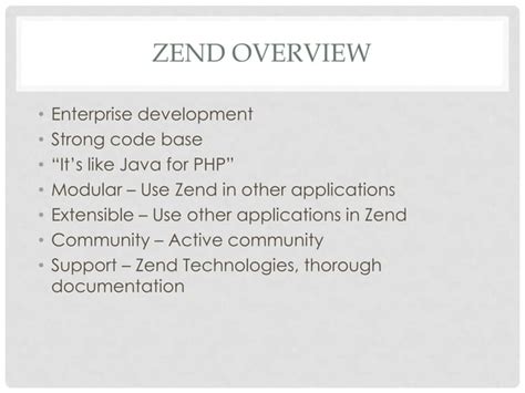Sd Php Zend Framework Pptx