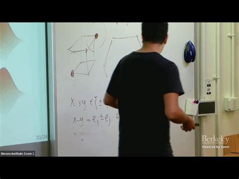 Free Video Parallel Discrete Sampling Via Continuous Walks From Simons Institute Class Central