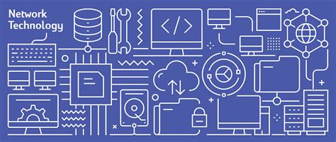 트렌디 한 선형 스타일의 벡터 네트워크 기술 배너 디자인 웹 페이지 배너 프리젠 테이션라인 아트 스타일 추상 패턴 가상현실에