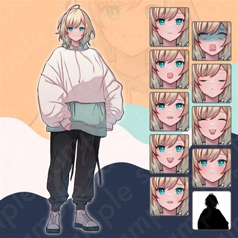 Artstation 6 Person Set 10 20 Years Old 2d Character Set Game Assets