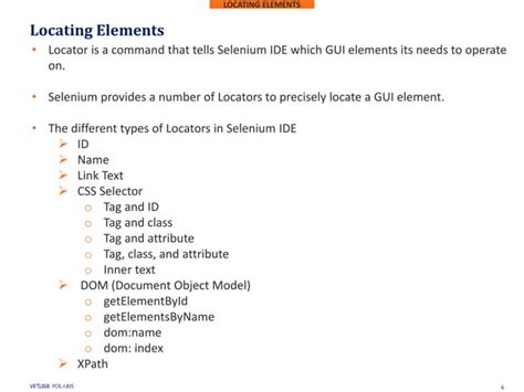 Selenium Ide Workshop Ppt