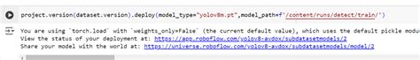 Deploy From Colab To Roboflow Not Working Anymore 🛠️ Feature Reqs Roboflow