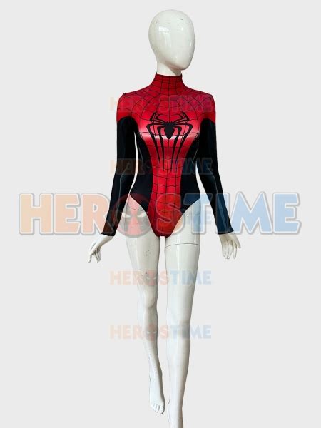 Felicia Hardy Black Cat Spider Woman Cosplay Leotard
