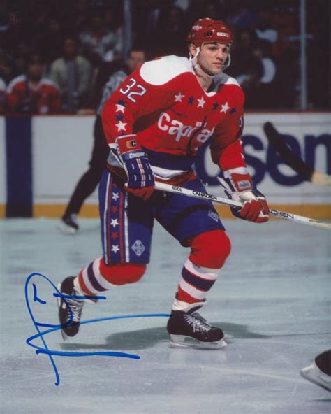 Lou Franceschetti Signed Washington Capitals 8x10 Photo Overtime