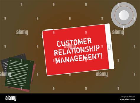 Handwriting Text Writing Customer Relationship Management Concept Meaning Analysisage And