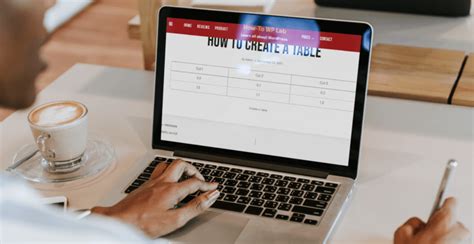 How To Create Tables In Wordpress
