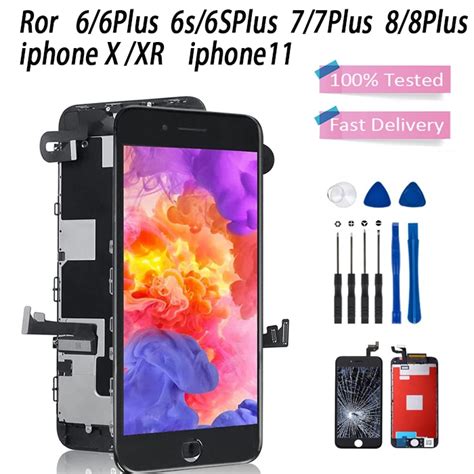 Lcd Touch Screen Ip Plus S Splus Plus Plus X Xr Comes With Free Tools Shopee