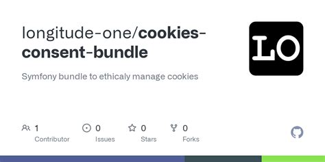 Github Longitude One Cookies Consent Bundle Symfony Bundle To