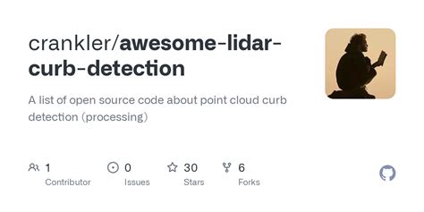 Github Crankler Awesome Lidar Curb Detection A List Of Open Source