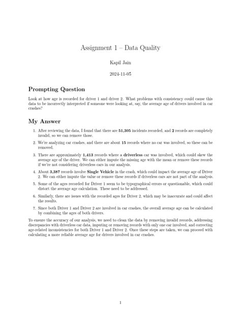 Assignemet 1 Pdf Technology And Engineering