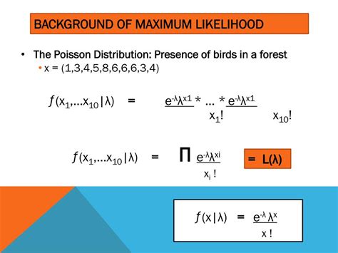 Ppt Introduction To Maximum Likelihood Methods For Ecology Powerpoint
