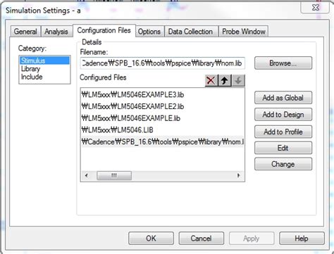 How To Run Lm5046 Pspice Simulation Model Simulation Hardware And System Design Tools Forum