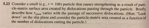 Solved Particle And Half Of It When It Exits The Particle Chegg Com