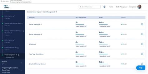 Completed Python Coding Practices With Nxtwave Noor Jakeer Posted On