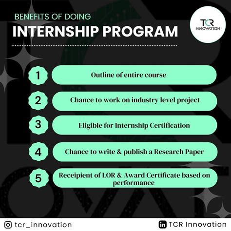 Tcr Innovation On Linkedin Internshipprogram Internship Intern