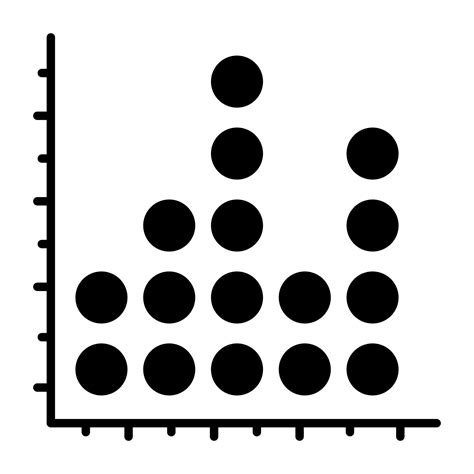 An Icon Design Of Dots Chart 14067586 Vector Art At Vecteezy