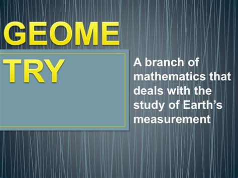 Geometry Basics Points Lines Planes Angles