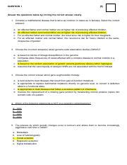 GTS368 SemTest II MEMO 2021 Pdf QUESTION 1 5 Answer The Questions Below By Circling The