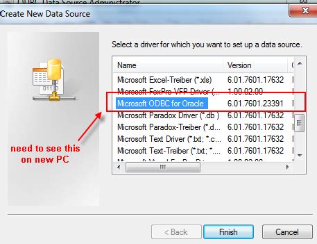 Solved Microsoft ODBC For Oracle Experts Exchange