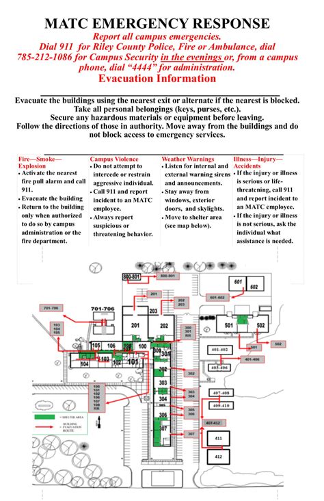 Emergency Evacuation Procedures Manhattan Area Technical College Emergency Evacuation Procedures Manhattan Area Technical College