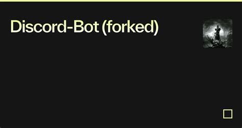 Discord Bot Forked Codesandbox