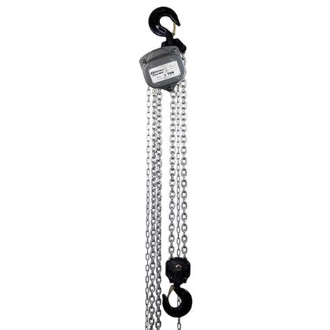 Oz Ozind030 50ch 3 Ton Industrial Chain Hoist 50 Ft Lift