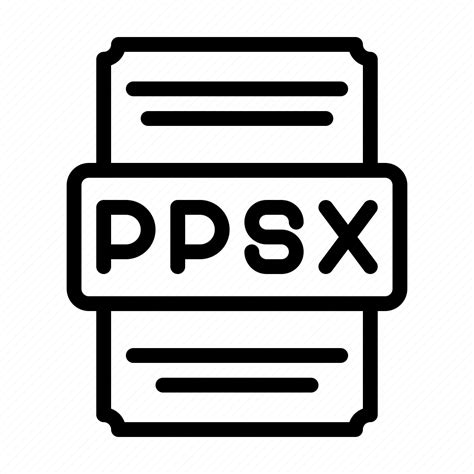 Ppsx Spreadsheet File Format Data Extension Document Icon Download On Iconfinder