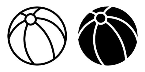 비치 볼 아이콘입니다 검은 공 세트입니다 비치 볼 벡터 아이콘입니다 검은색에 대한 스톡 벡터 아트 및 기타 이미지 검은색 고무 공기 주입 Istock