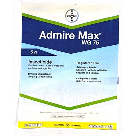 42 Admire Insecticide Label