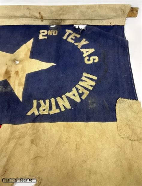 2nd Texas Infantry Confederate Flag For Sale