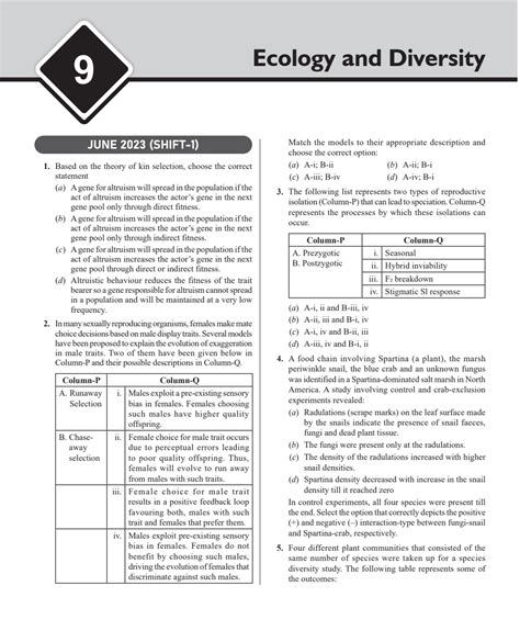 CSIR NET Recap Life Sciences Chapterwise And Yearwise Previous Years Solved Papers