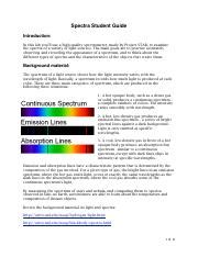 SpectraLab Spectra Babe Guide Introduction In This Lab Youll Use A High Quality
