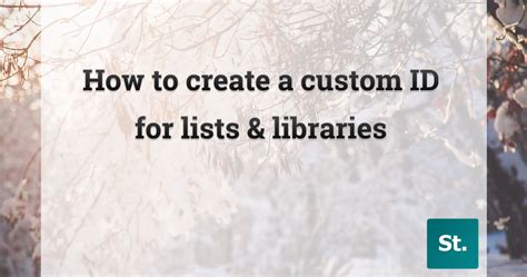 Lists Libraries Sharepoint Stuff