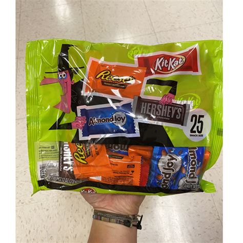 티몬 글로벌 홀세일 할로윈 에디션 리세스 키켓 아몬드조이 허쉬 밀크초콜릿 캔디 버라이어티 팩 25개세트 372g 가방신발잡화