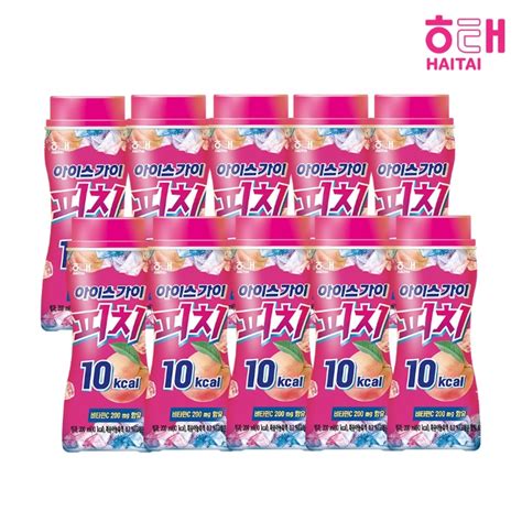 해태 아이스가이 피치 10개 아이스크림 얼음 간식 티몬