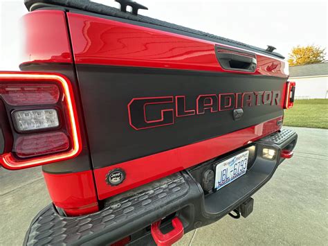 Tailgate Lettering Jeep Gladiator Jt News Forum Community