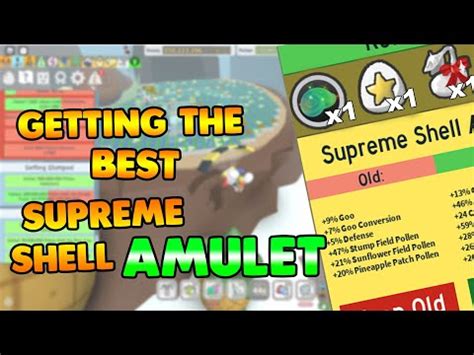How To Get Shell Amulet In Bee Swarm