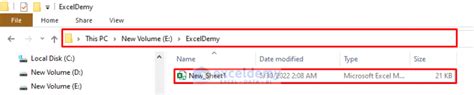 How To Save A Worksheet As A New File Using Excel Vba Exceldemy