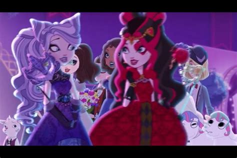 Ever After High Thronecoming Kitty Cheshire And Lizzie Hearts Ever