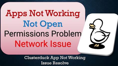 how to fix clusterduck app not working not open space issue keeps