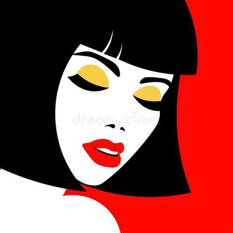 Girl Sexy Profile Stock Illustrations 4275 Girl Sexy Profile Stock