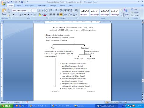 Flow Chart Depicting The Steps For Isolation Of Genomic Dna And Plasmid Download Scientific