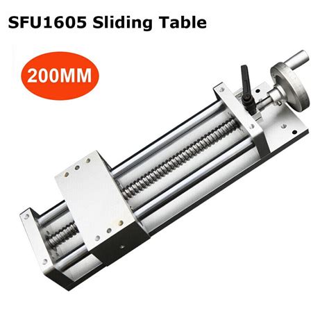 Miumaeov Cnc Linear Slide Guide Ball Screw Manual Sfu 1605 Ballscrew Xyz Cnc Sliding Table