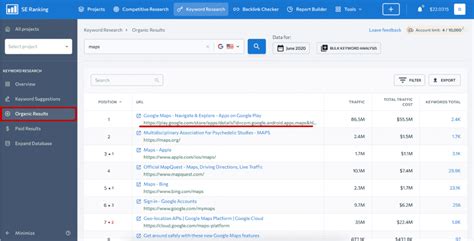 Introducing Historical Data In Se Ranking