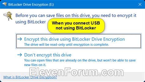 Deny Write Access To Removable Drives Not Protected By Bitlocker In Windows 11 Windows 11 Forum